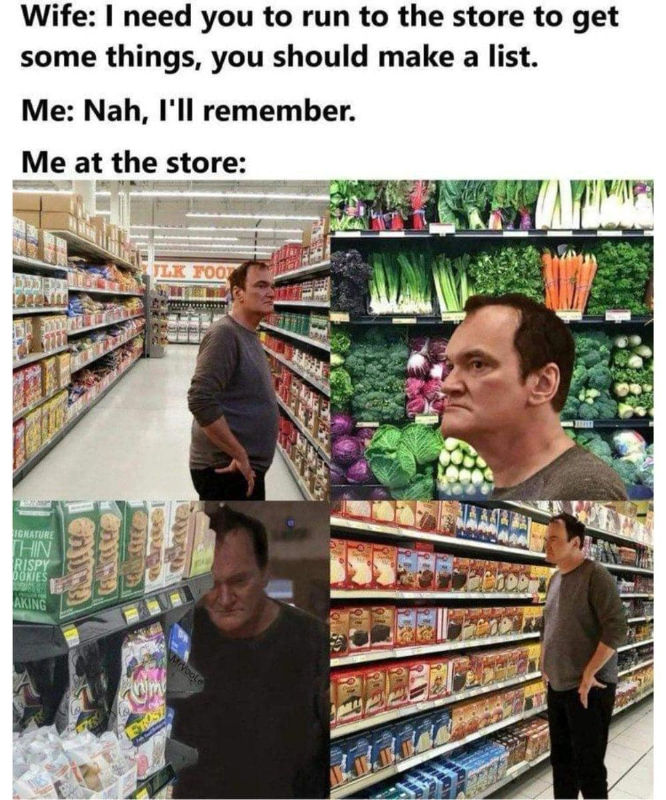 Quentin Tarantino standing in front of a store - 50 Piece Classic ...